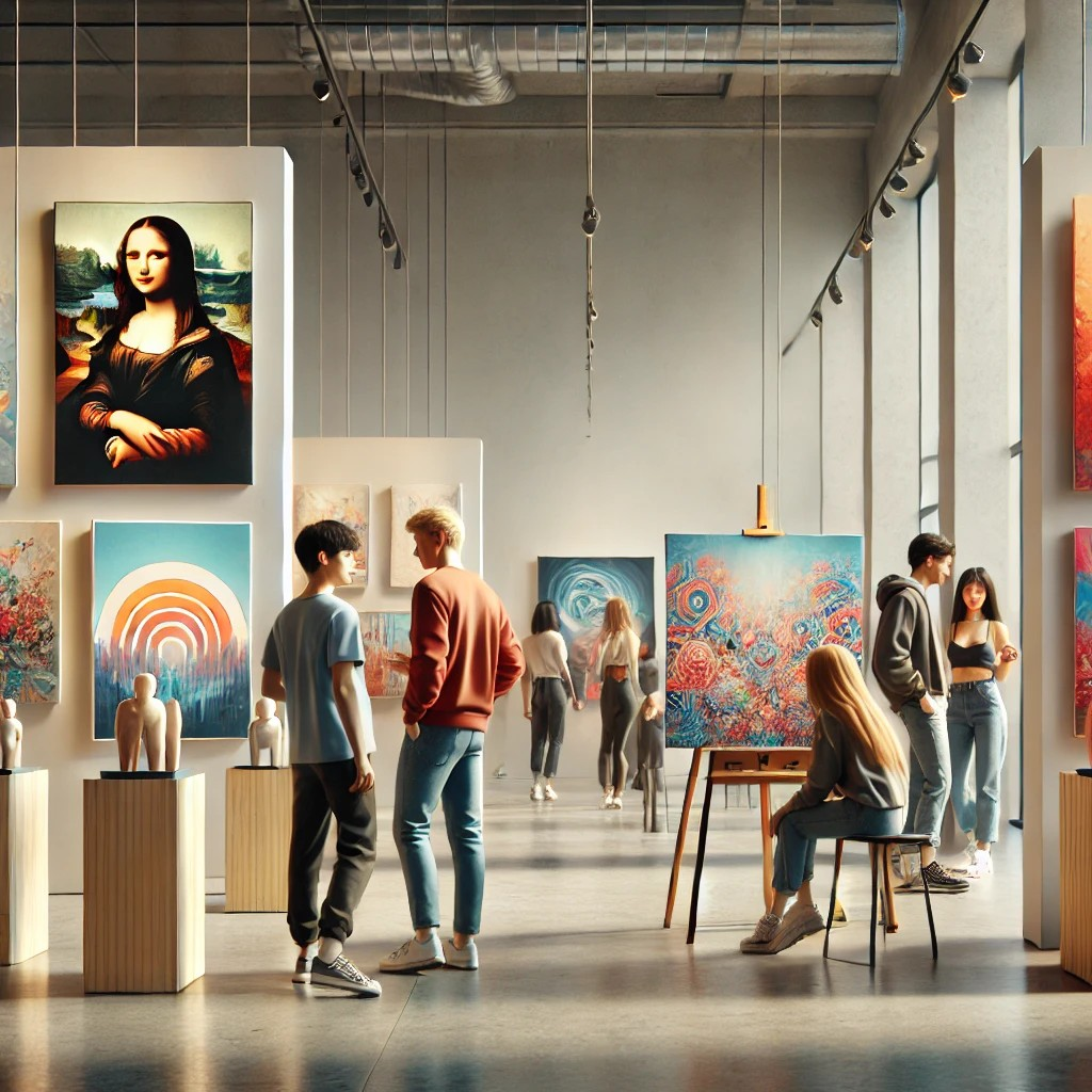 How Do Contemporary Art Galleries Support Young Artists?